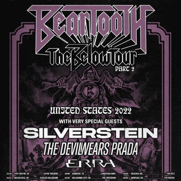 Art | Beartooth The Below 223 Poster | Poshmark